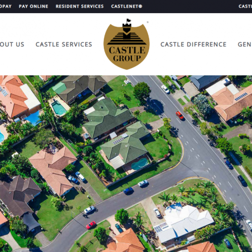 Web Design for Castle Group - MyBox Productions